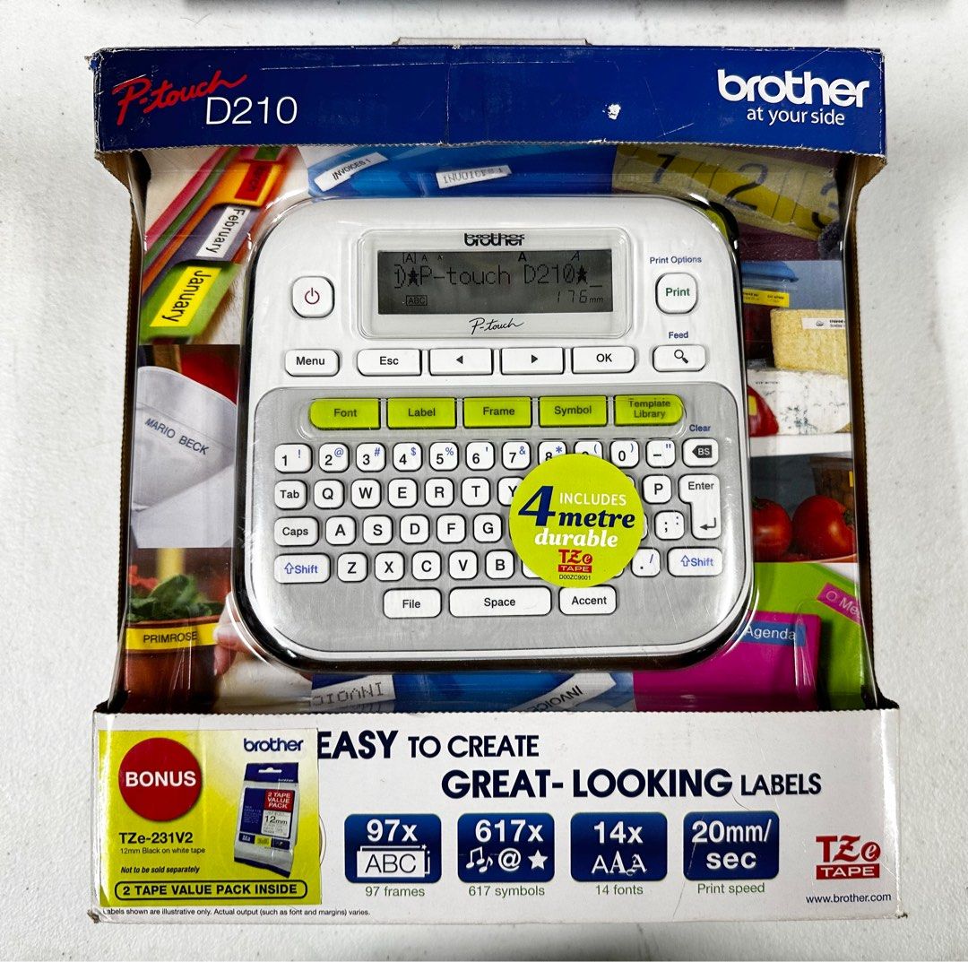 Brother Label Maker, Hobbies & Toys, Stationary & Craft, Craft Supplies ...