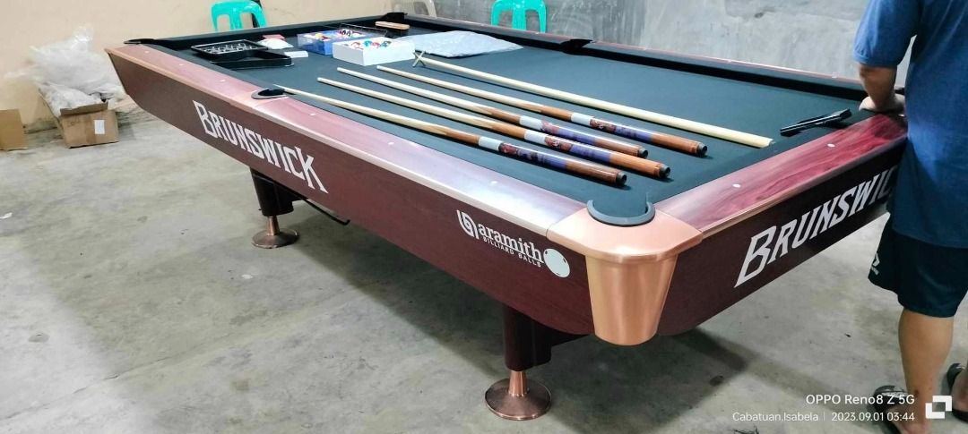BRUNSWICK BILLIARD TABLE STANDARD on Carousell