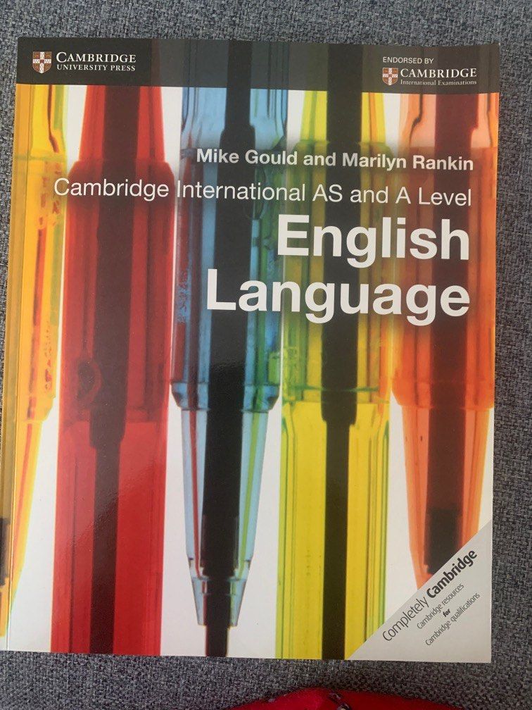 Cambridge AS and A level English language, Hobbies & Toys, Books ...