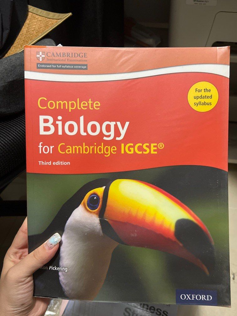 Cambridge IGCSE biology book, 興趣及遊戲, 書本 & 文具, 教科書 - Carousell