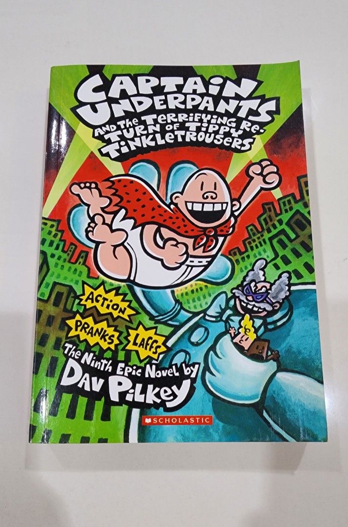 Captain Underpants and The Terrifying Returb of Tippy TinkleTrousers ...