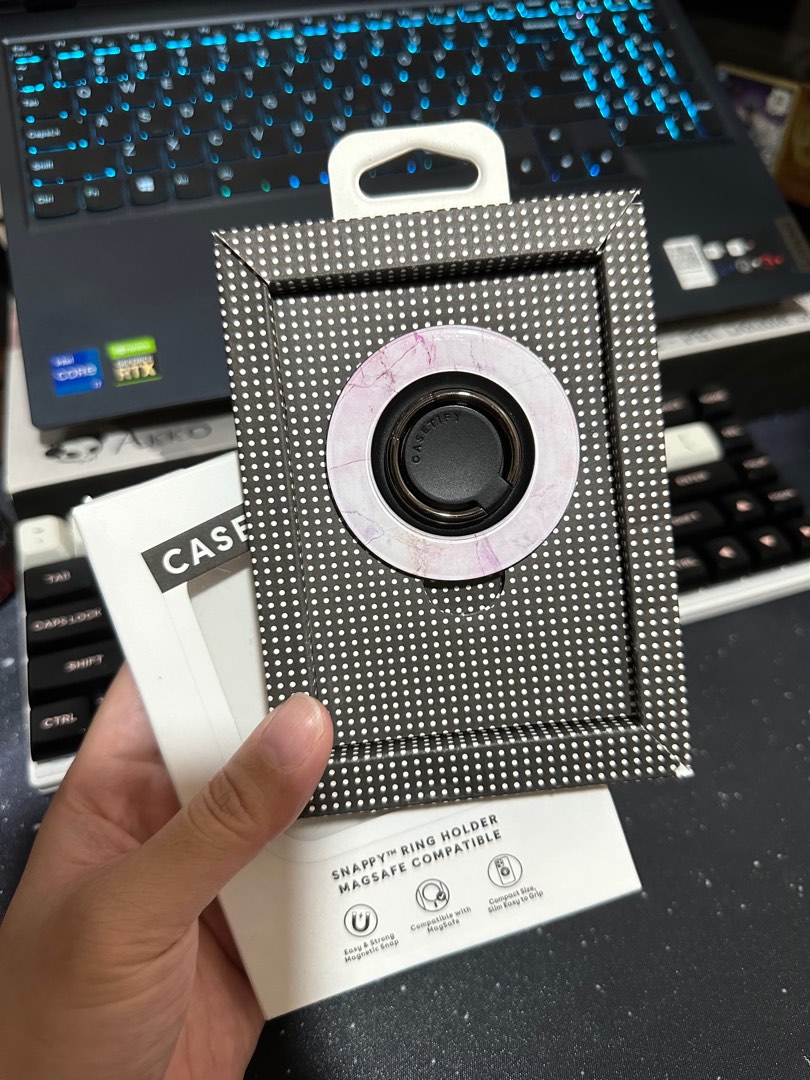 Casetify Snappy Ring Holder Magsafe, Mobile Phones & Gadgets, Mobile ...