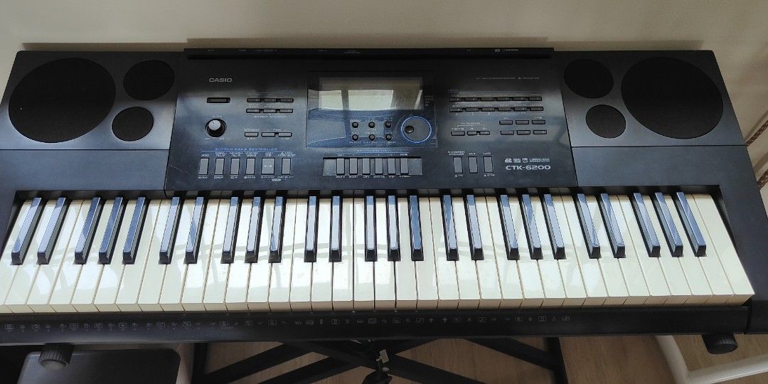 Casio CTK-6200 Piano Keyboard, Hobbies & Toys, Music & Media, Musical Instruments on Carousell