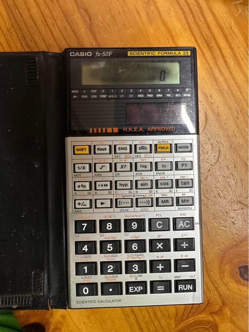 Casio fx-50f計數機, 電腦＆科技, 商務用科技產品 - Carousell