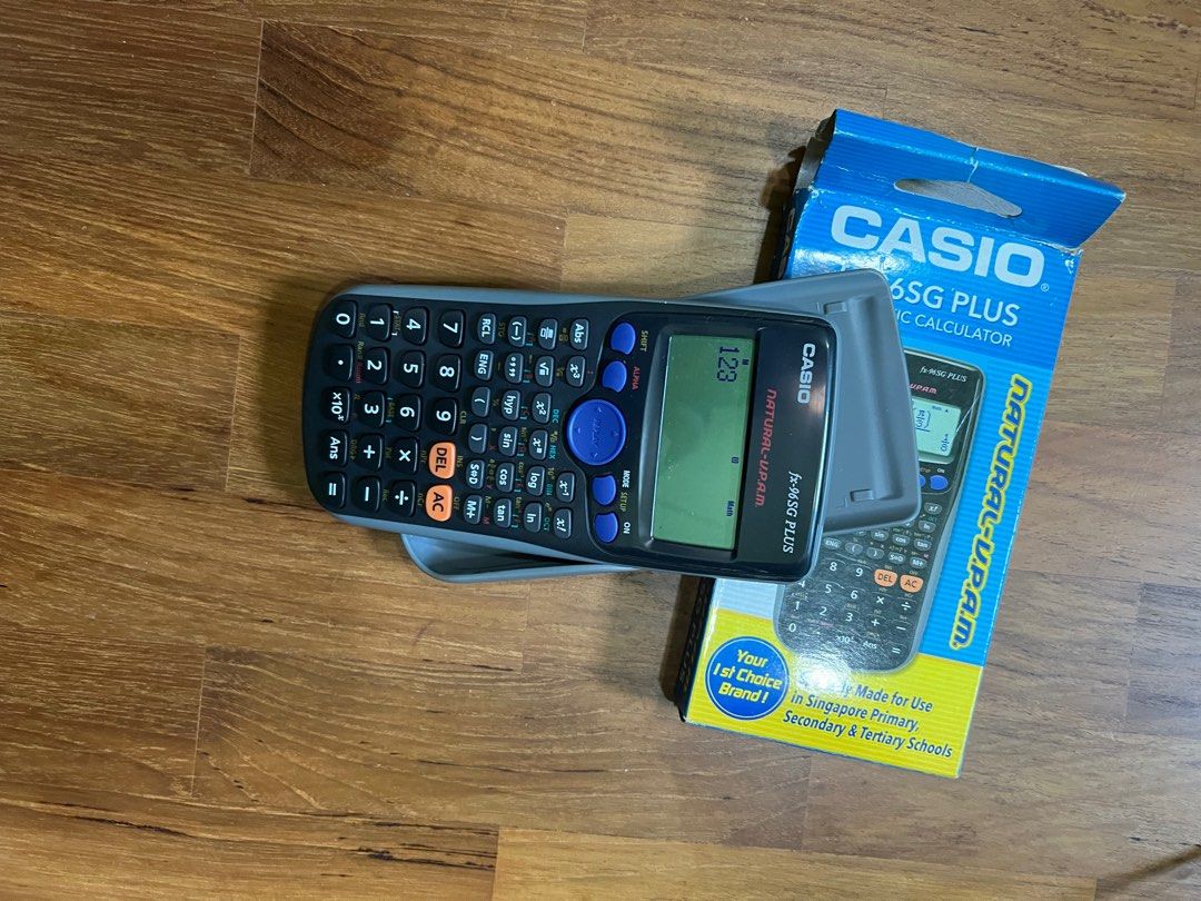 Casio fx-96SG Plus Calculator, Computers & Tech, Office & Business ...
