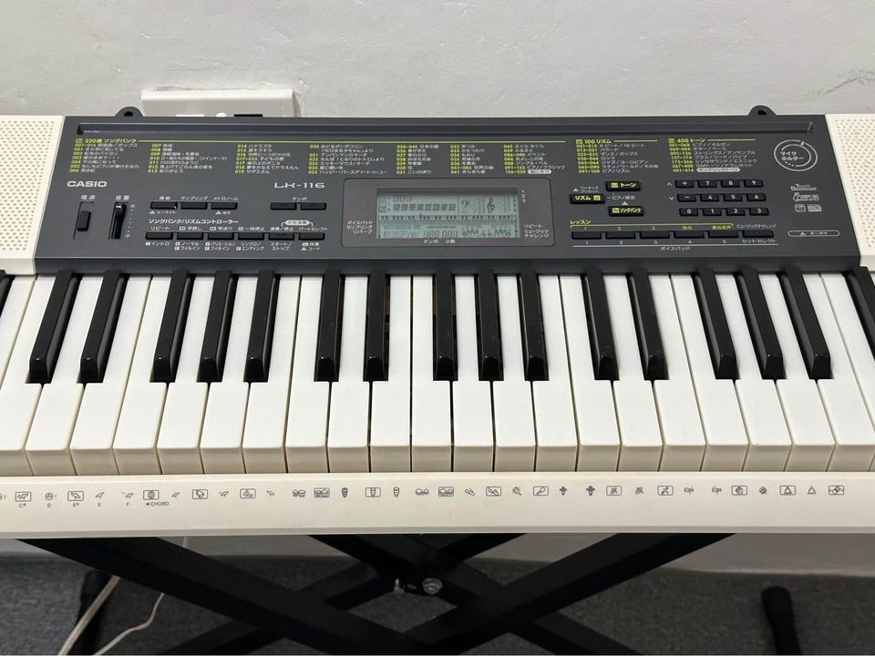 Casio LK-116 Electronic Keyboard 61 Standard Key Optical Navigation ... Casio LK-116 Electronic Keyboard 61 Standard Key Optical Navigation ...