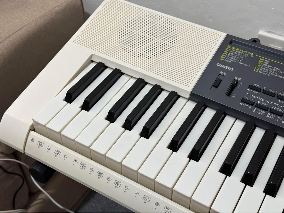 Casio LK-116 Electronic Keyboard 61 Standard Key Optical Navigation ...