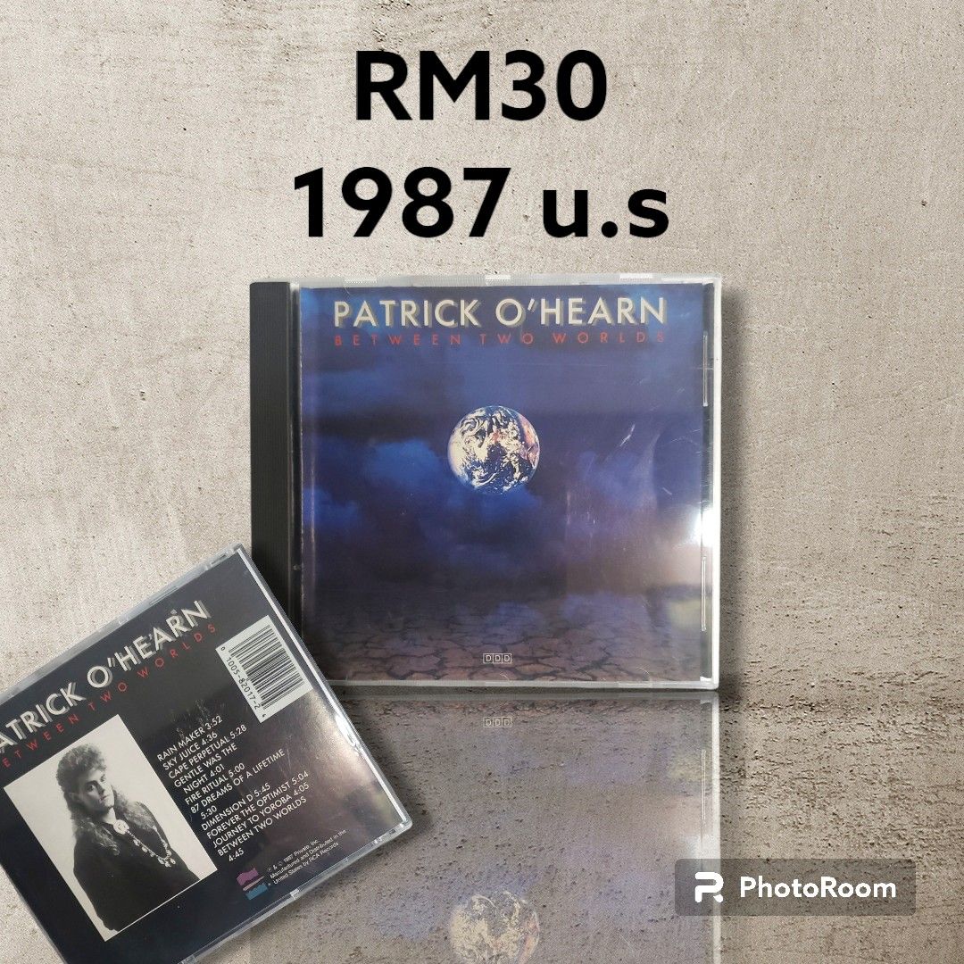 CD PATRICK O'HEARN - BETWEEN TWO WORLDS 1987 IS PRESS, Hobbies & Toys, Music & Media, CDs & DVDs ...