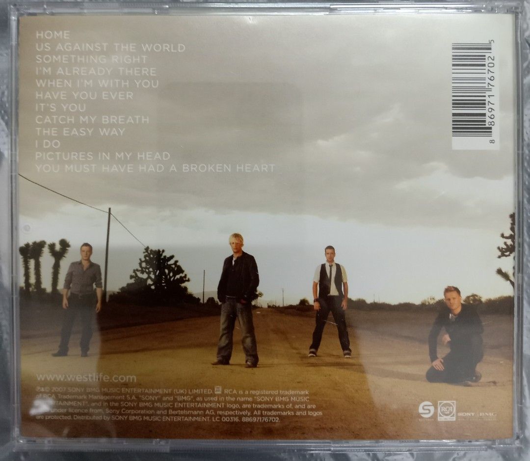CD Westlife ( BACK HOME ALBUM ), Hobbies & Toys, Music & Media, CDs ...