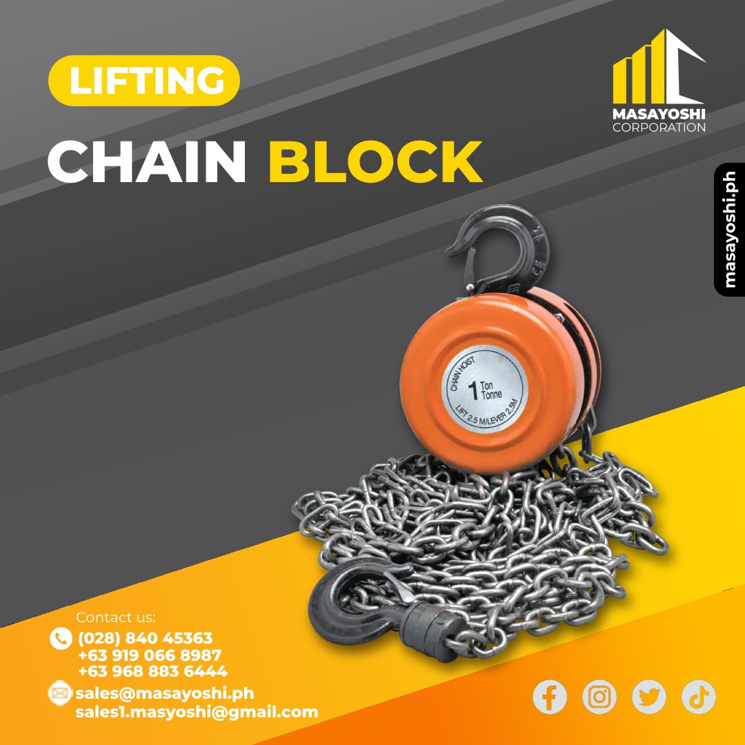 Chain Block | Heavy Duty | Lifting | Industrial Supplies | Construction ...