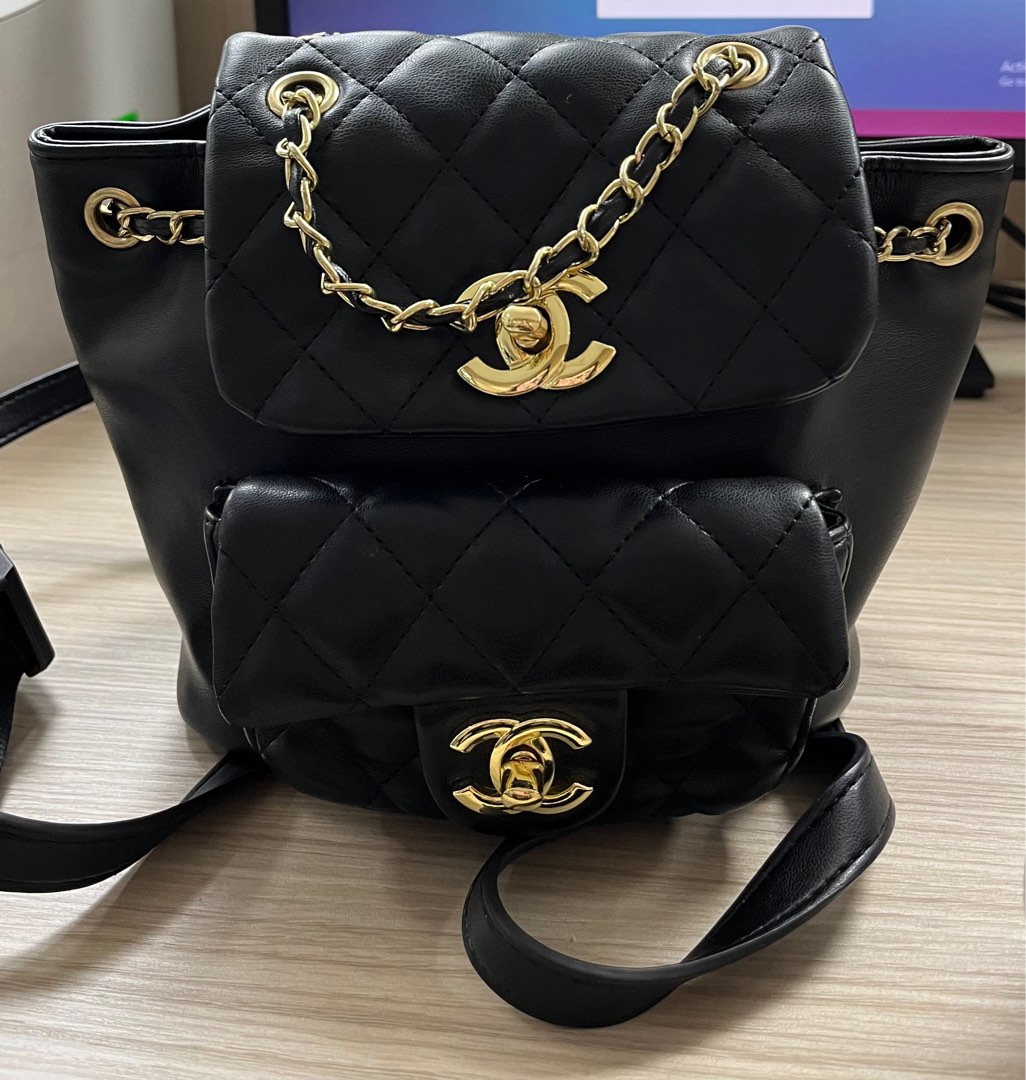 CHANEL MINI BACKPACK, Luxury, Bags & Wallets on Carousell