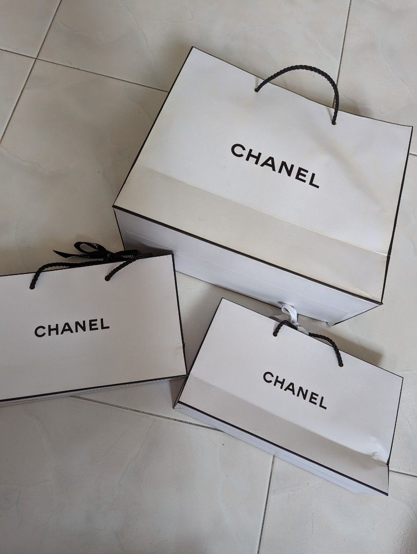Chanel Paper Bag, Hobbies & Toys, Stationery & Craft, Craft Supplies ...
