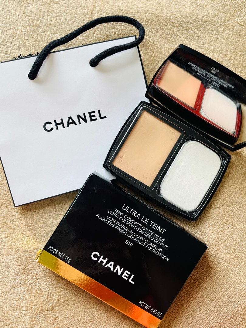 CHANEL ULTRA LE TEINT POWDER FOUNDATION B10 on Carousell