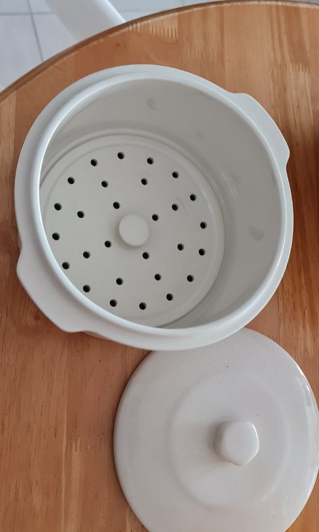 Claypot and porcelain steam pot, TV & Home Appliances, Kitchen ...