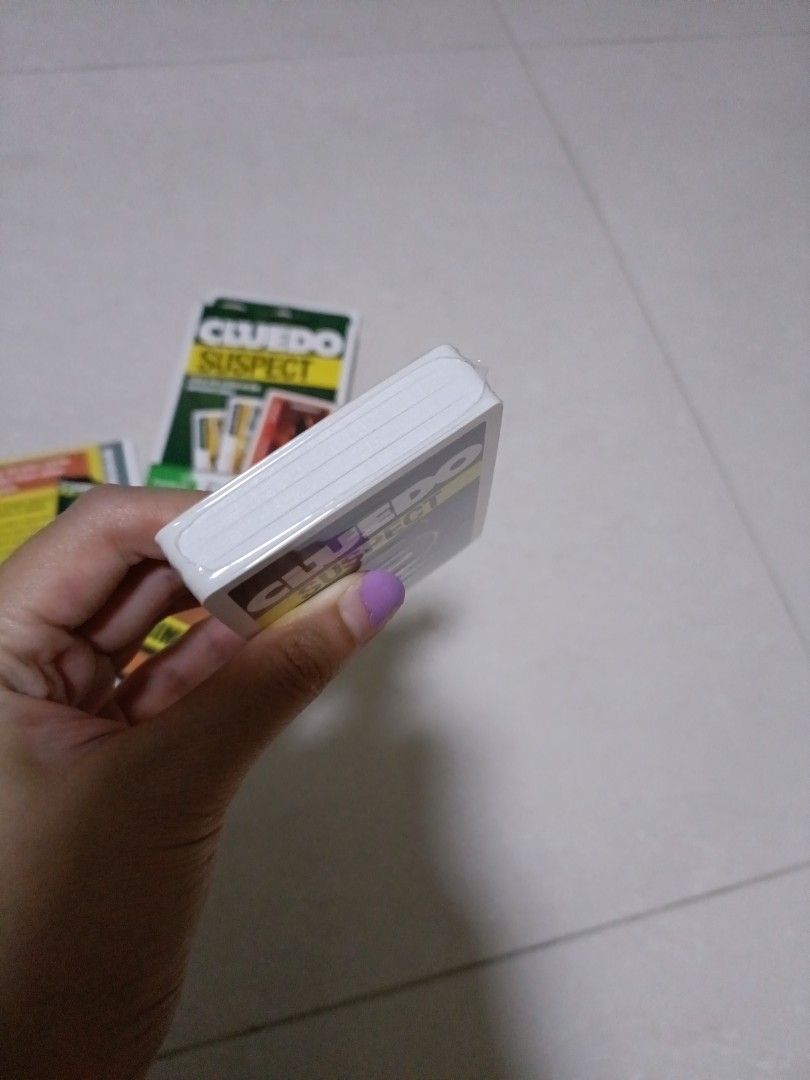 Cluedo card game, Hobbies & Toys, Toys & Games on Carousell