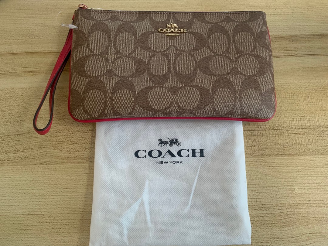 Coach clutch, Women's Fashion, Bags & Wallets, Purses & Pouches on ...