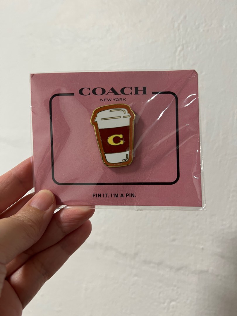 Coach Pin, Luxury, Accessories on Carousell