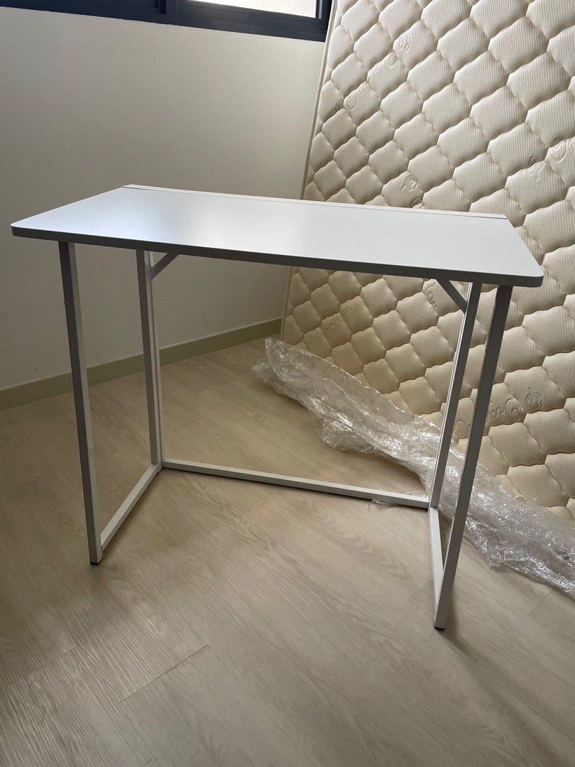 Collapsible work study table, Furniture & Home Living, Furniture ...