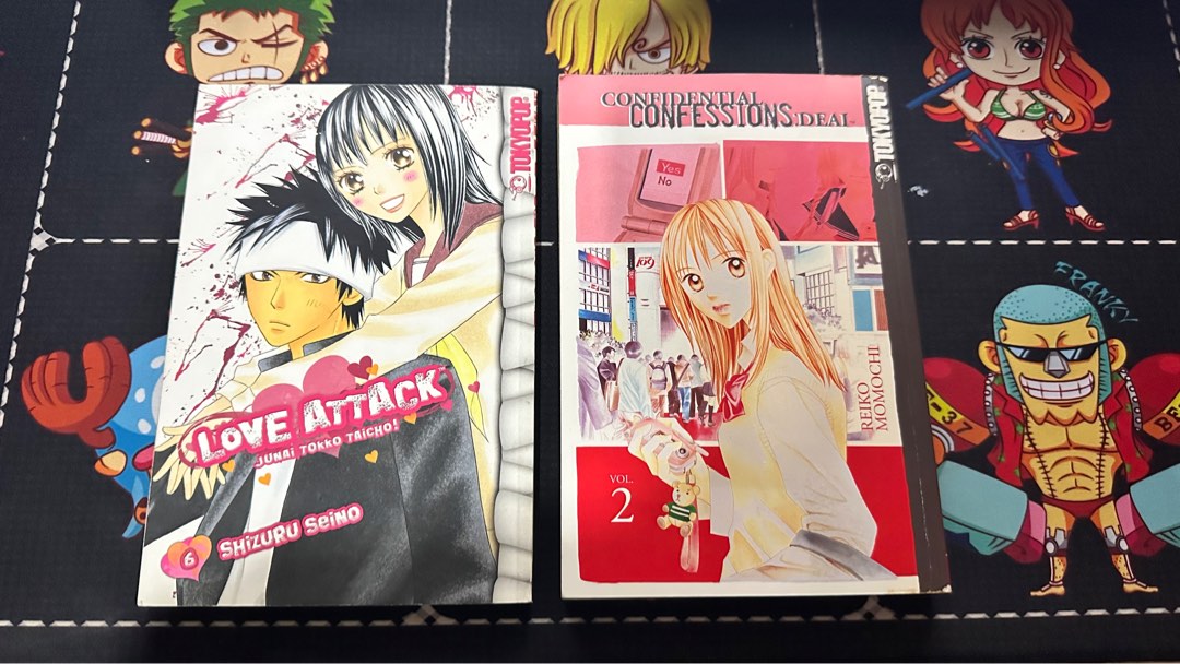 Confidential Confessions & Love Attack manga, Hobbies & Toys, Books ...