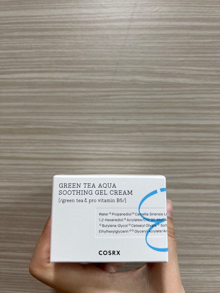 CORSX green tea aqua soothing gel cream, Beauty & Personal Care, Face ...