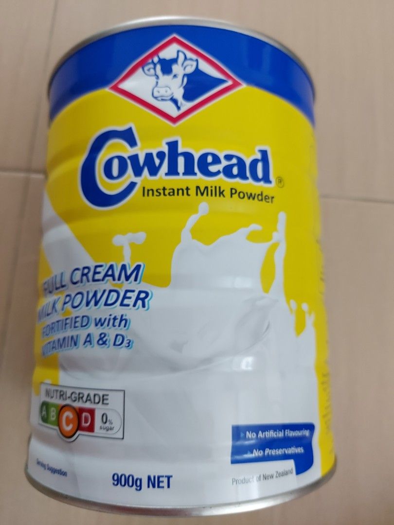 Cowhead full cream milk powder, Food & Drinks, Beverages on Carousell