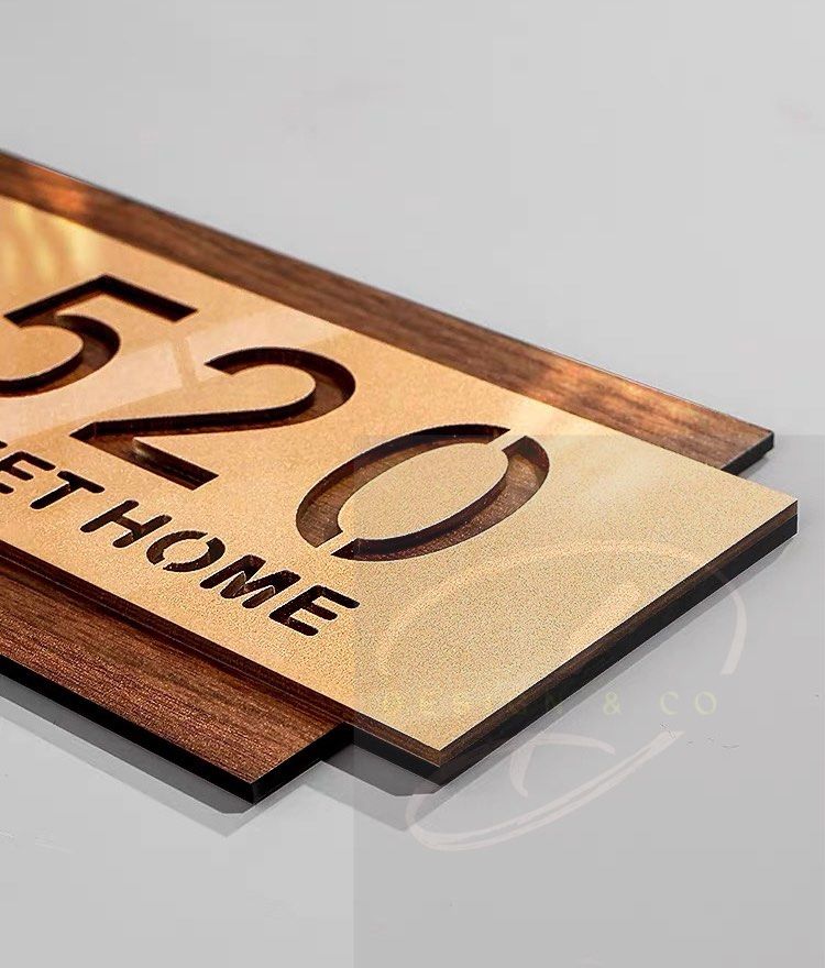 Customised Door unit number/ door signage/ company sign, Furniture ...