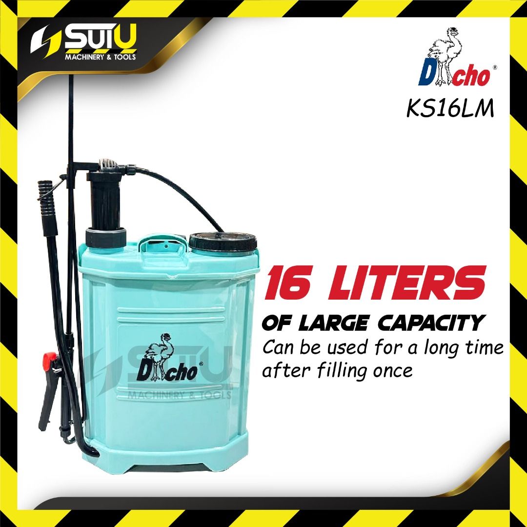 DACHO KS16LM 16L Manual Turbo Sprayer / Knapsack Sprayer, Furniture ...