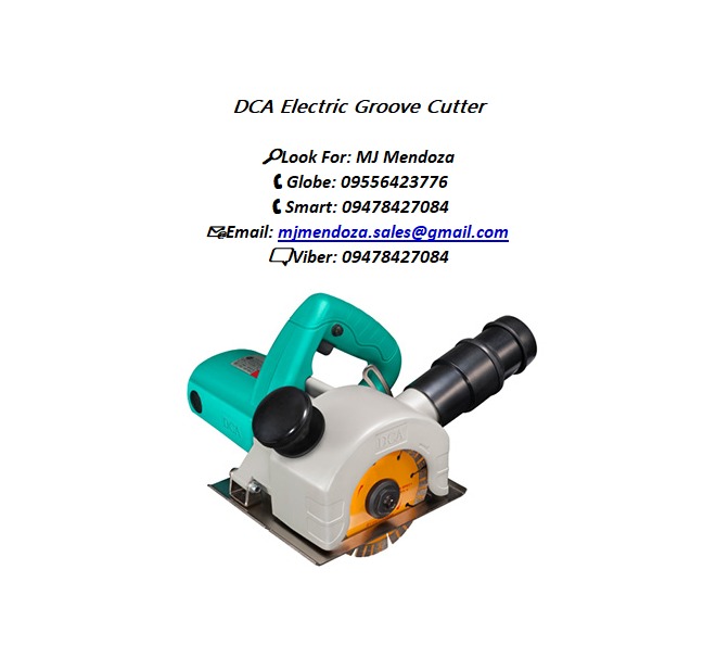 DCA Electric Groove Cutter, Commercial & Industrial, Industrial ...
