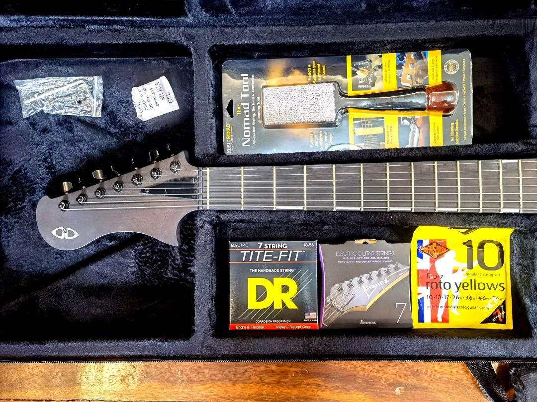 D&D Queso KAMF7 electric-guitar, Hobbies & Toys, Music & Media, Musical Instruments on Carousell