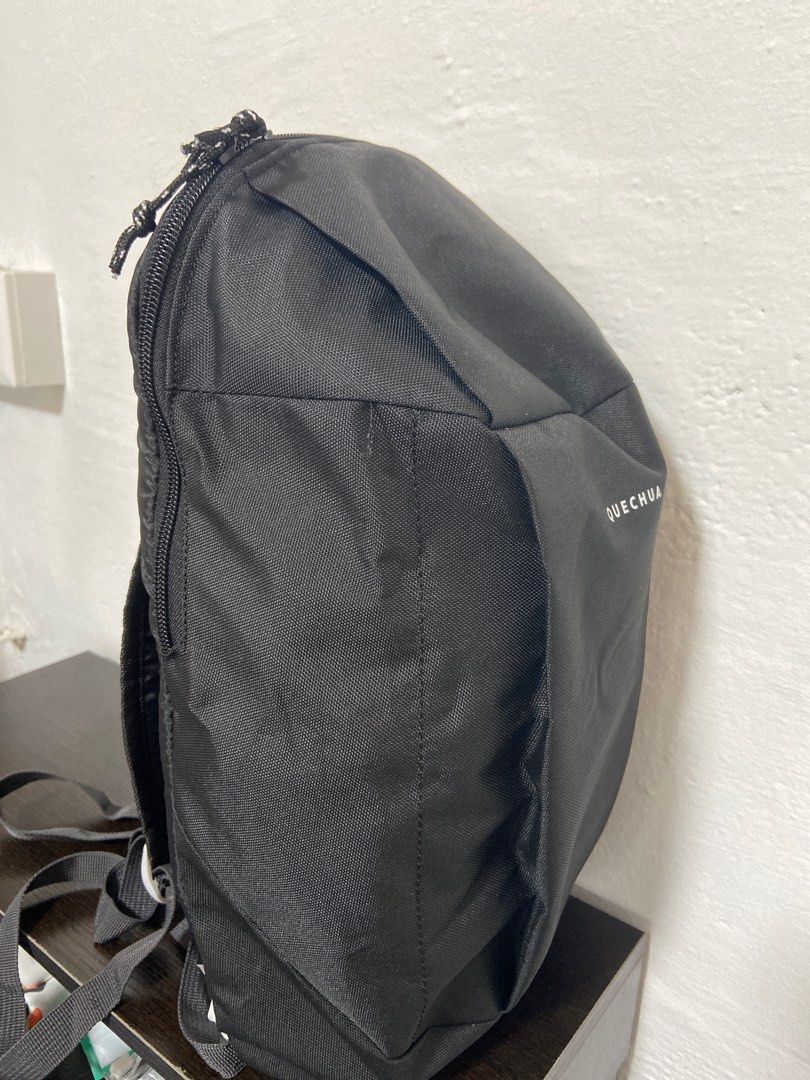 Decathlon Quechua Bag Black Backpack Mini, Men's Fashion, Bags ...
