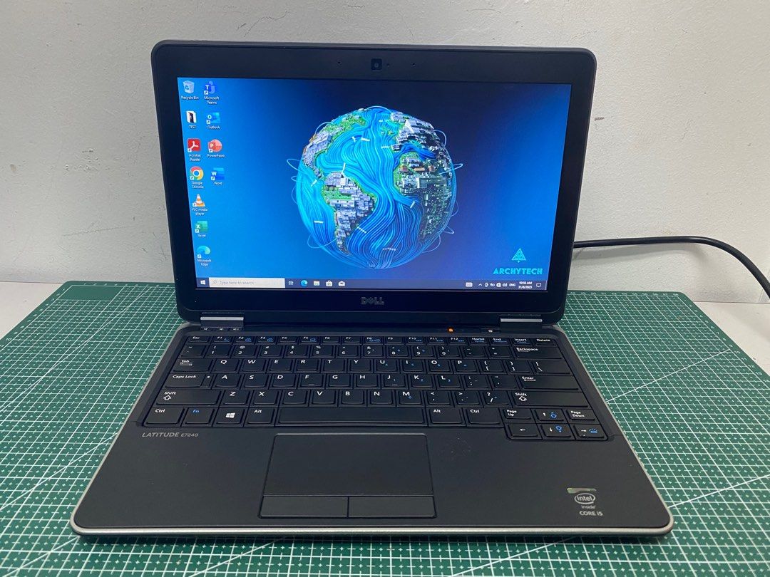Dell Latitude E7240 i5 Laptop 8GB RAM 128GB SSD 12.5 Inch HD Screen ...