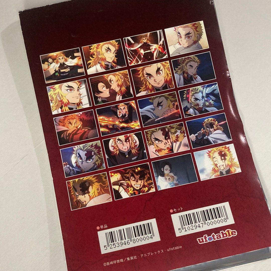 Demon Slayer DS Rengoku Kyojuro Big Card 20 pcs Set on Carousell