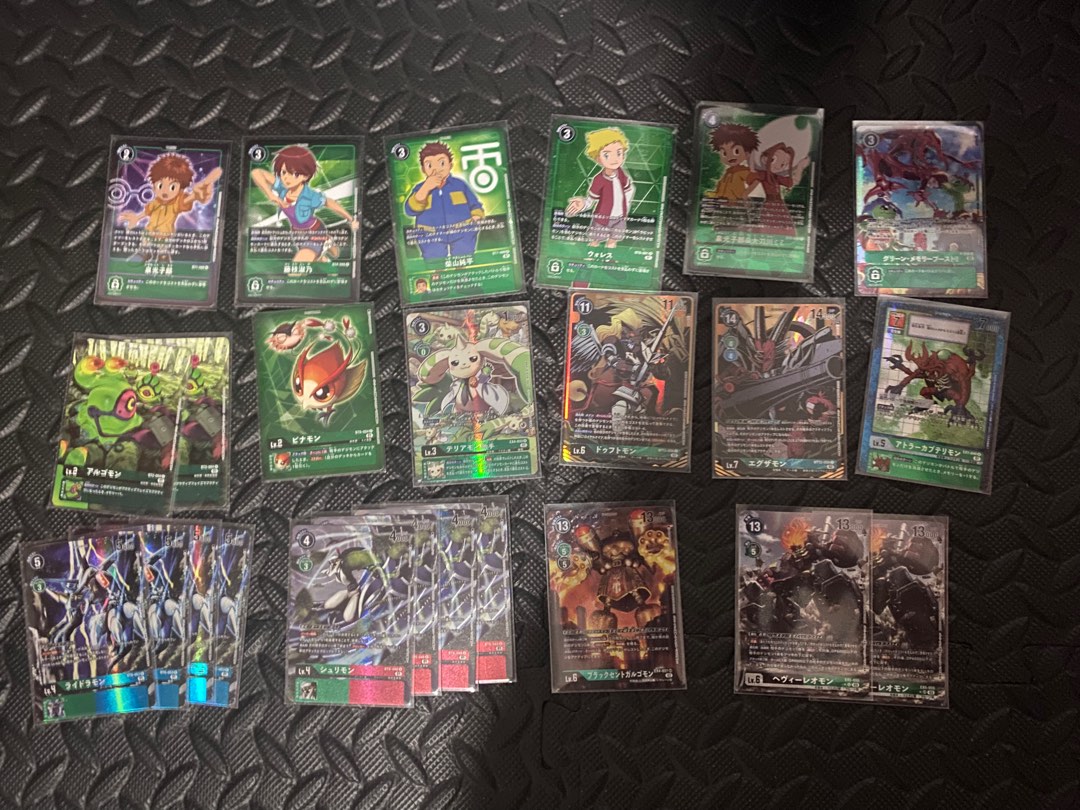 DIGIMON AA GREEN, Hobbies & Toys, Toys & Games on Carousell