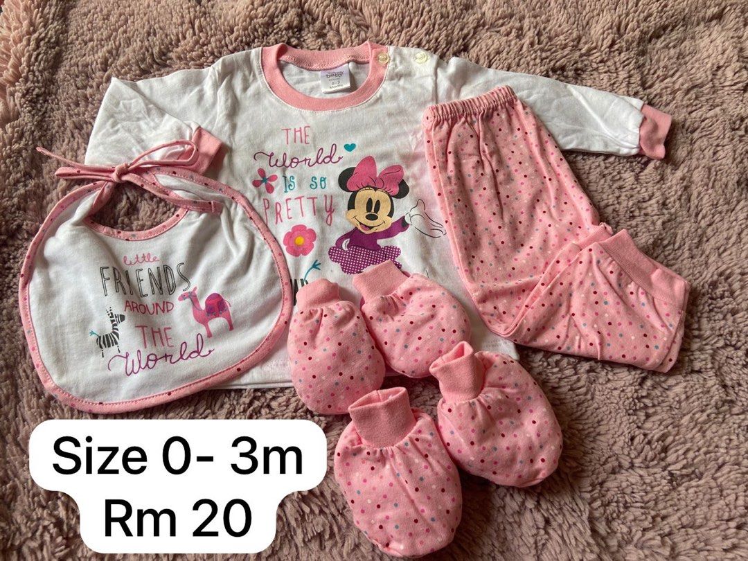 Disney & OkBB set, Babies & Kids, Babies & Kids Fashion on Carousell