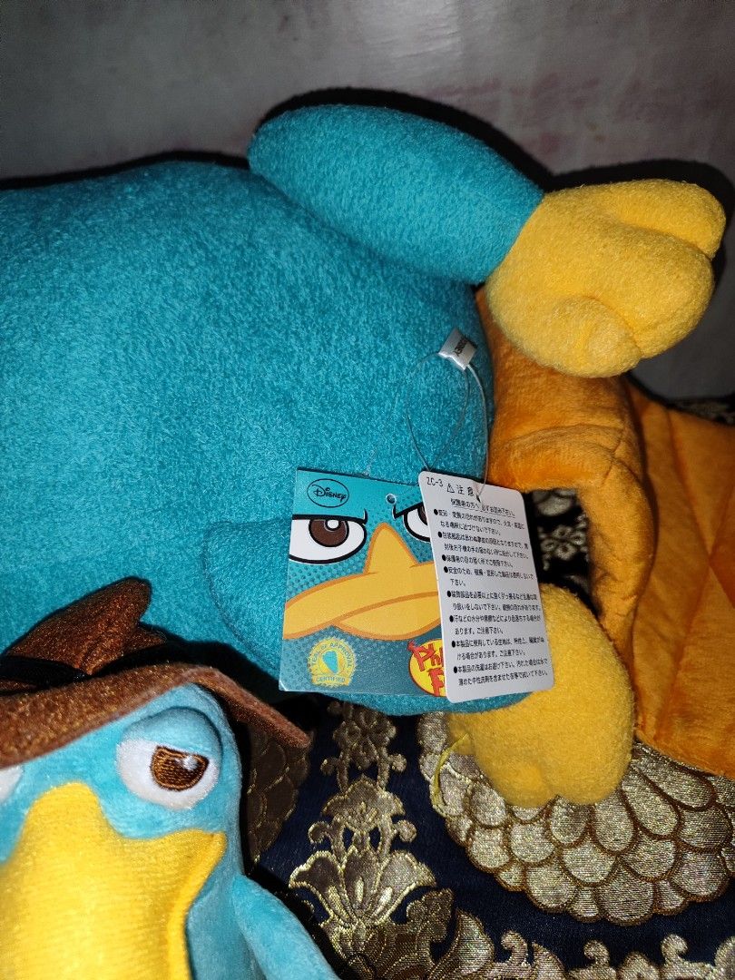 DISNEY Perry the Platypus Plush Toy, Hobbies & Toys, Toys & Games on ...