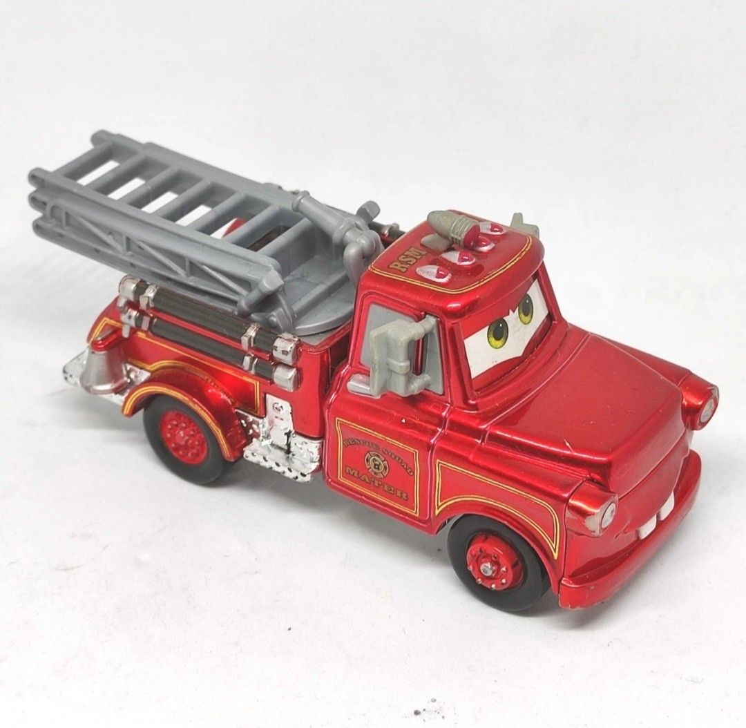Disney Pixar Cars Toon Rescue Squad Mater Mega Size Rare, Toys ...