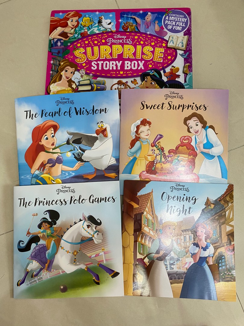 Disney Princess story book, 興趣及遊戲, 書本 & 文具, 小說 & 故事書 - Carousell