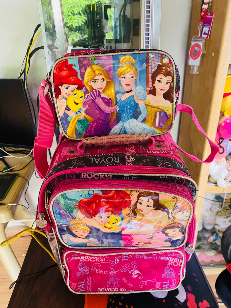 Disney Princess Trolley bags, Hobbies & Toys, Stationary & Craft ...