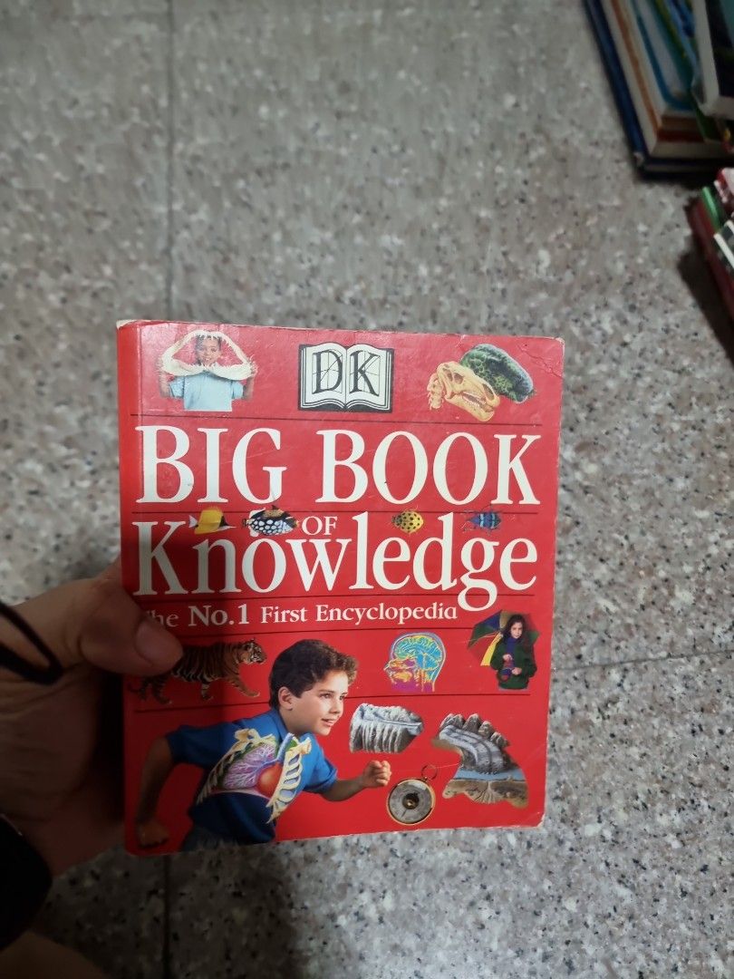 DK Big book knowledge the no 1 first encyclopedia, Hobbies & Toys ...