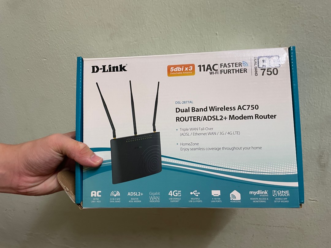 D Link Modem Router Set Computers And Tech Parts And Accessories