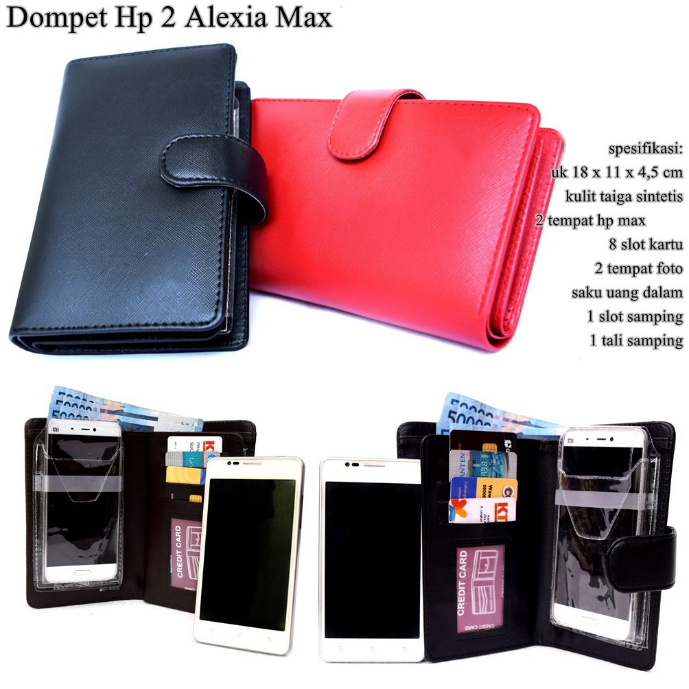 Dompet Max Hp Wanita Alexia Double on Carousell