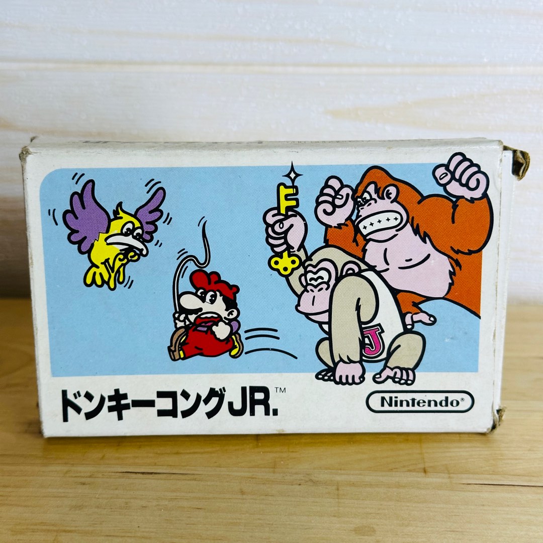 DONKEY KONG JR - Nintendo Famicom Game - w/ Box, PreOwned ( Japan ) on ...