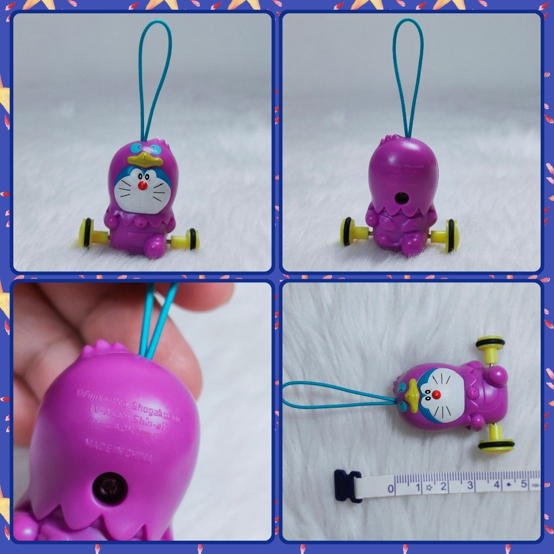 Doraemon In Purple Penguin Figure Collectible on Carousell
