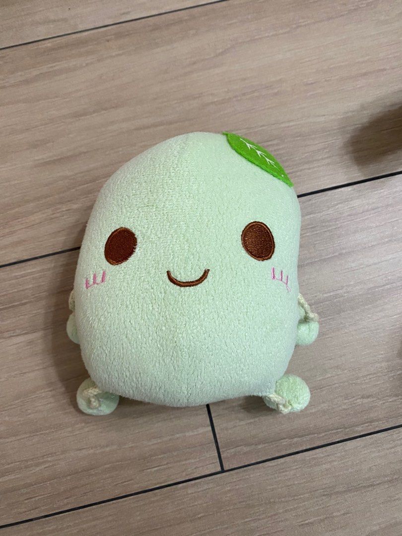 Edamame plush toy, Hobbies & Toys, Toys & Games on Carousell