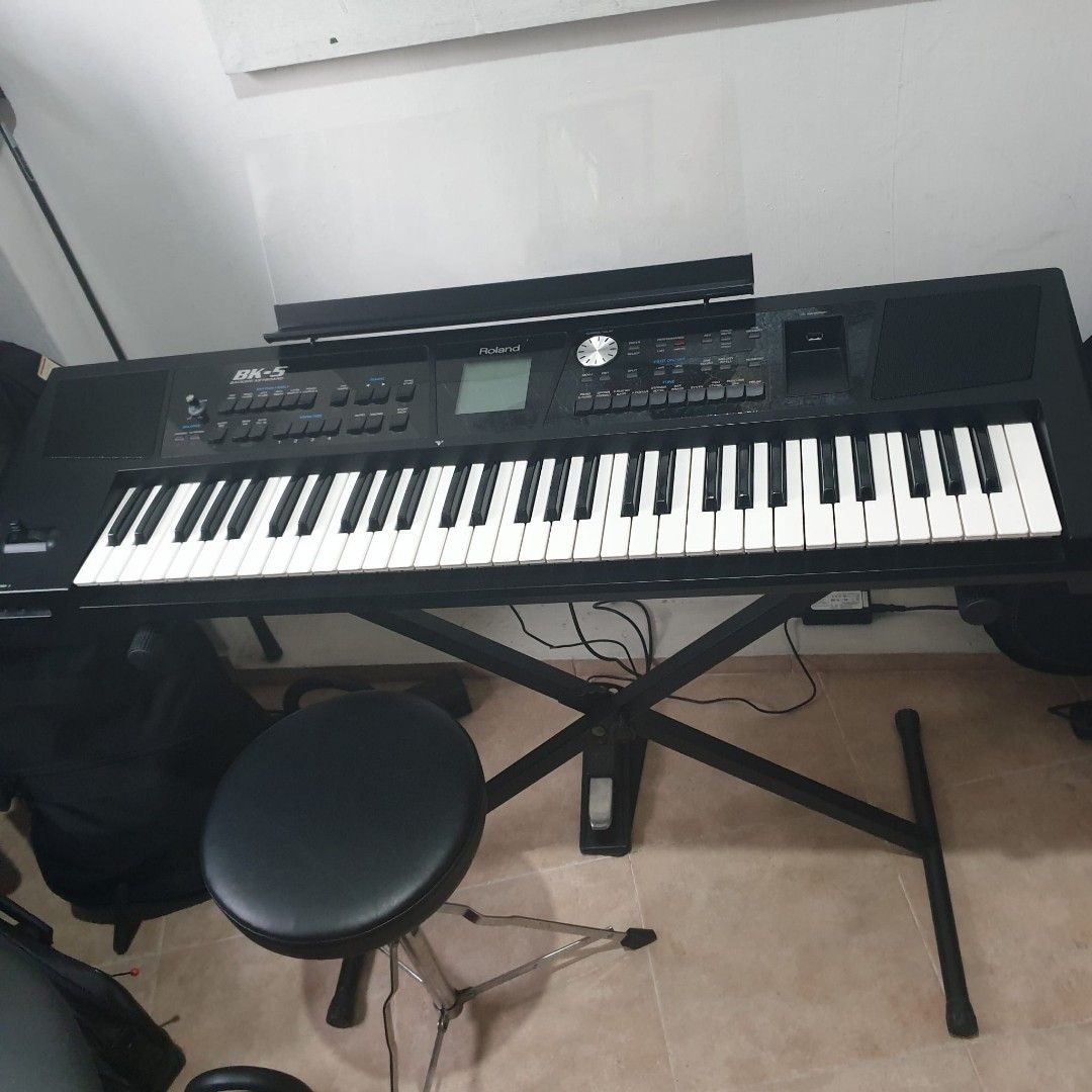Electronic Roland BK5 Keyboard Set, Audio, Portable Music Players on ...