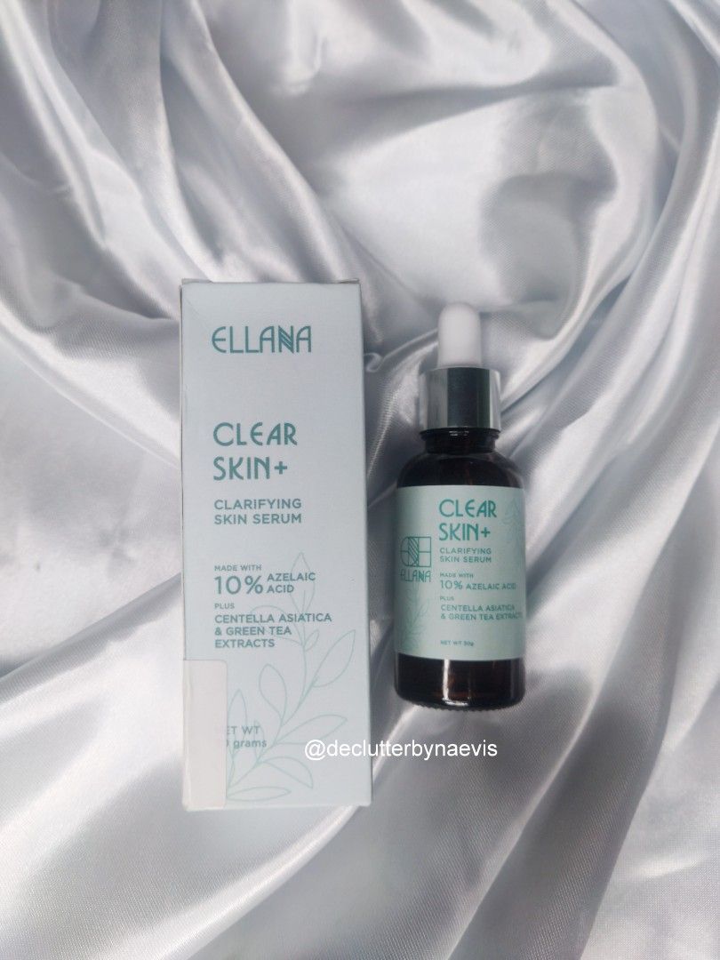 ELLANA - Clear Skin + Serum with 10% Azelaic Acid, Beauty & Personal ...