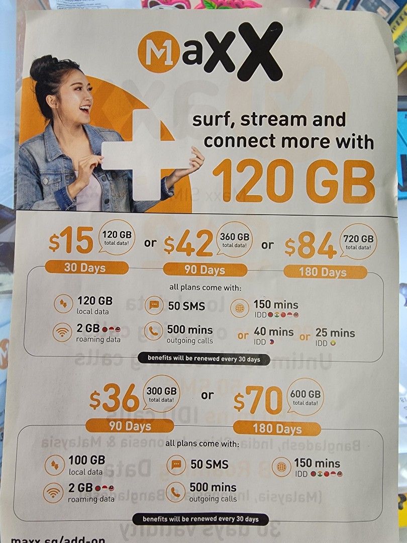 ELOAD/ TOP UP M1 MAXX/M1/TPG/STARHUB/SINGTEL, Mobile Phones & Gadgets, Mobile & Gadget ...