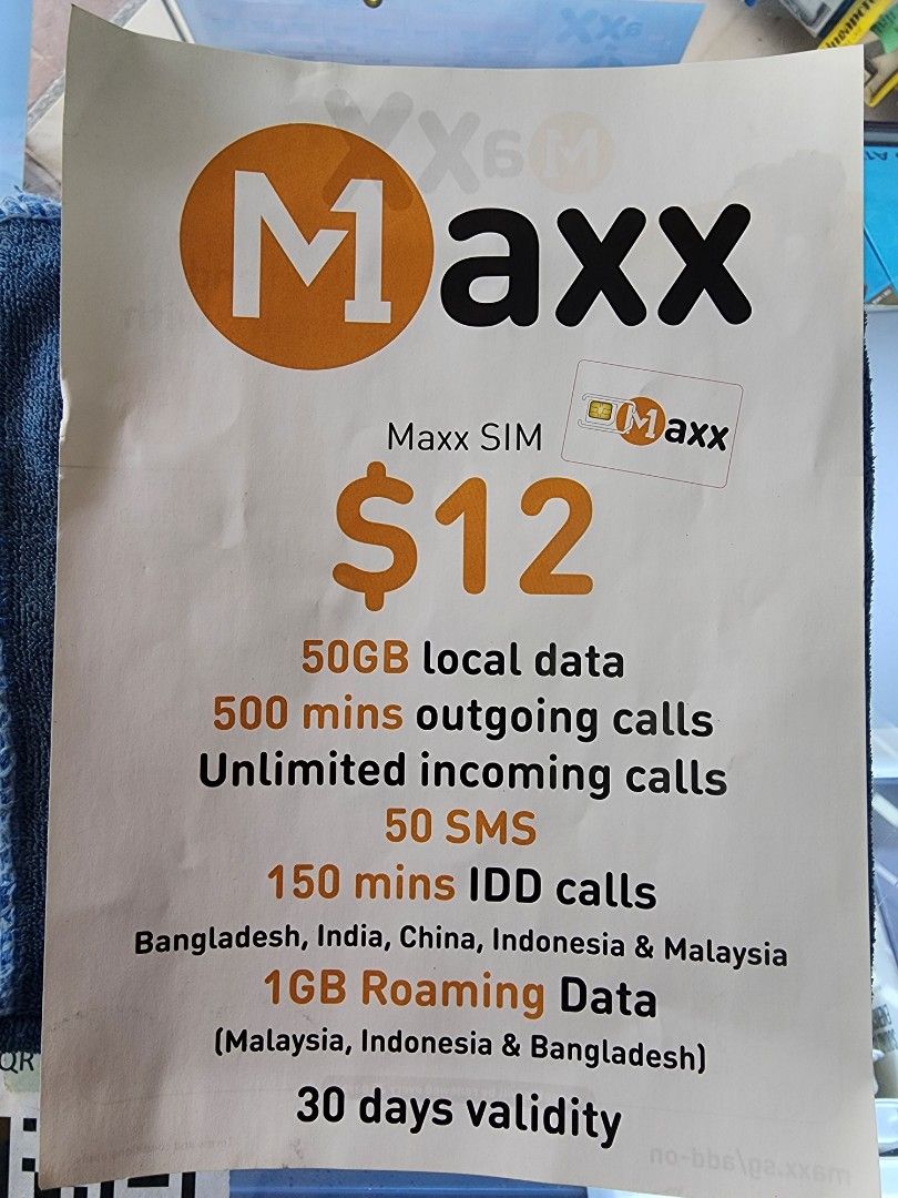 ELOAD/ TOP UP M1 MAXX/M1/TPG/STARHUB/SINGTEL, Mobile Phones & Gadgets, Mobile & Gadget ...