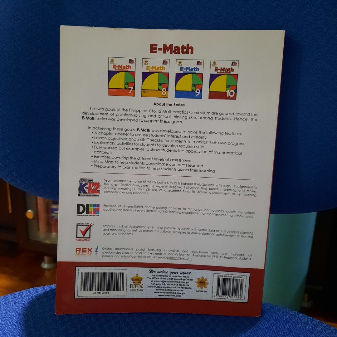 Brand New E-Math Grade 10 K-12, Hobbies & Toys, Books & Magazines, Textbooks on Carousell