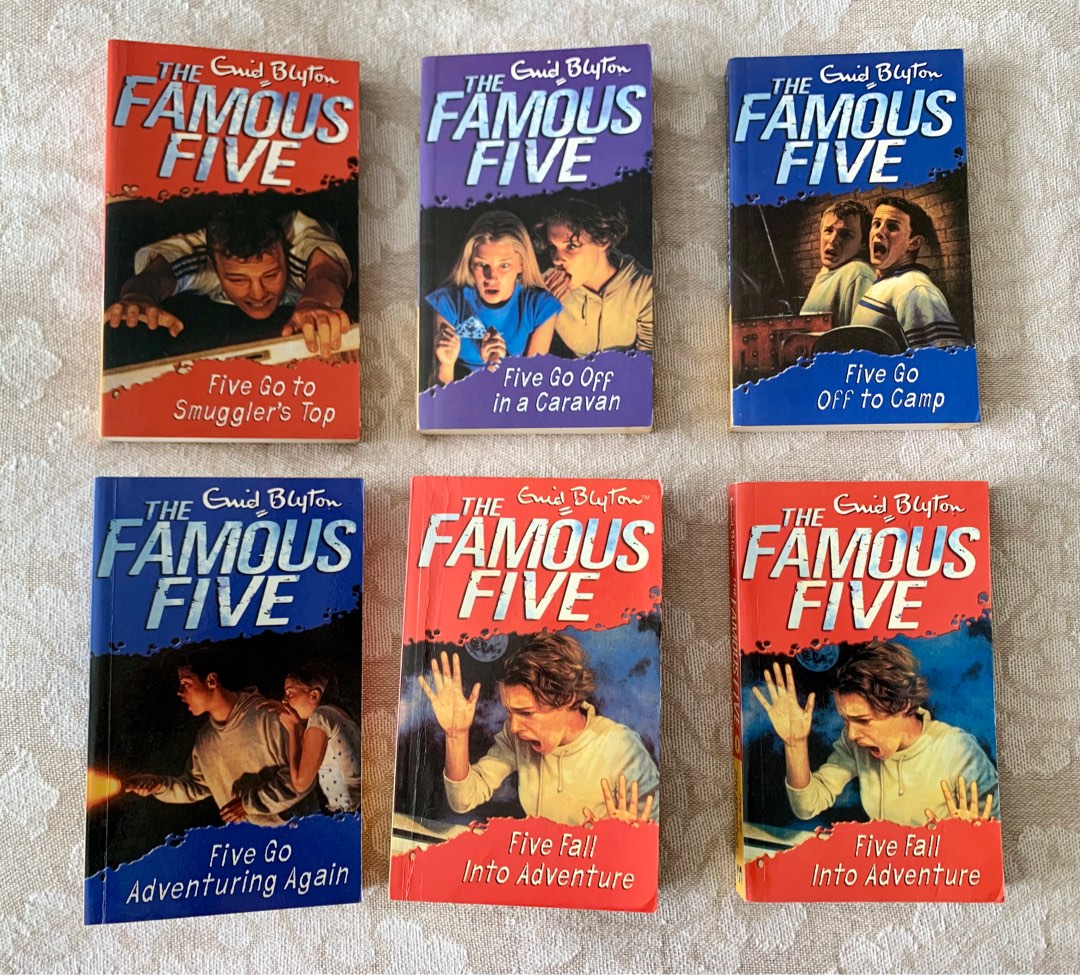 FAMOUS FIVE- ENID BLYTON, Hobbies & Toys, Books & Magazines, Children's ...